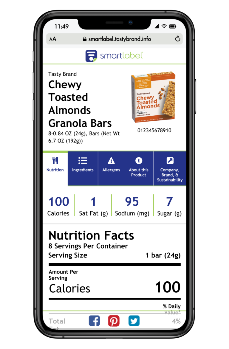 Consumers want transparency. SmartLabel delivers. - SmartLabel